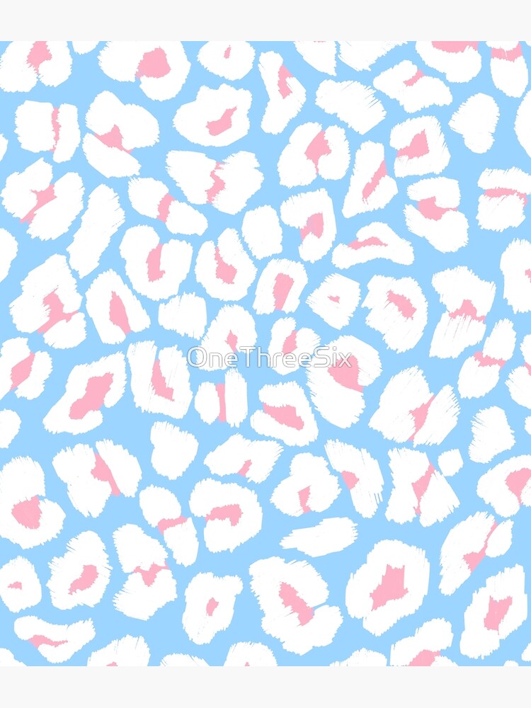 Light Pink Leopard Print Wallpaper