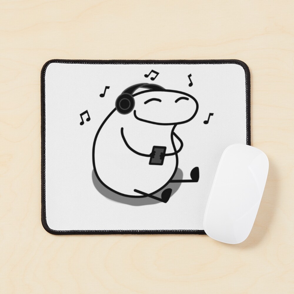 Pegatina con la obra «Deformitos escuchando musica» de Deformitos ...