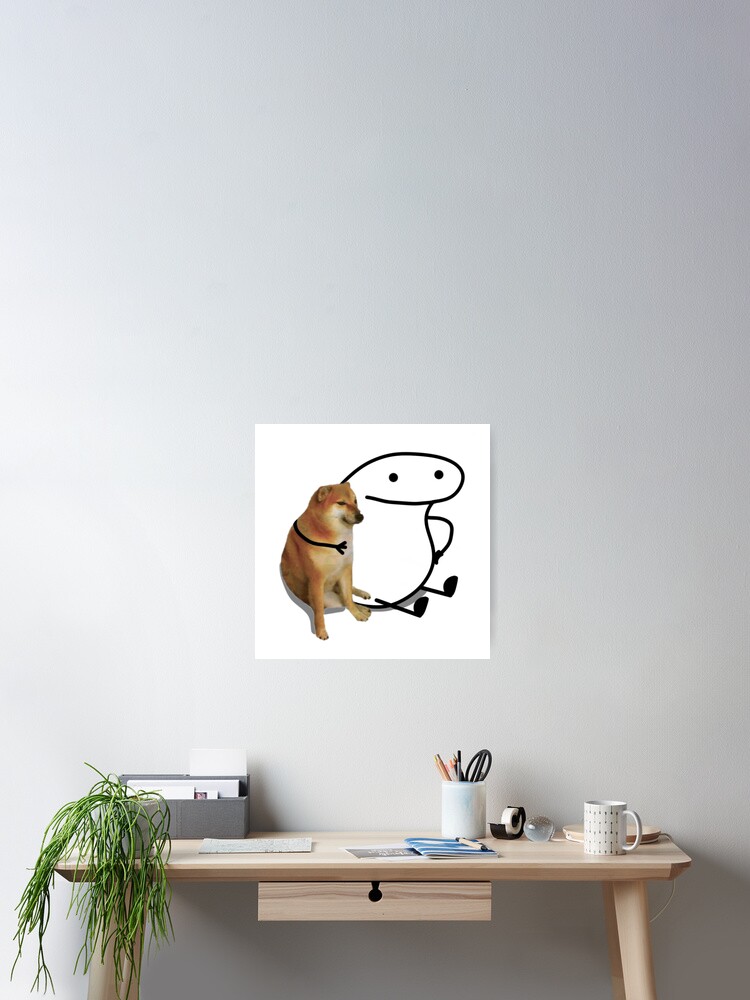 Póster con la obra «Deformitos con cheems» de Deformitos | Redbubble