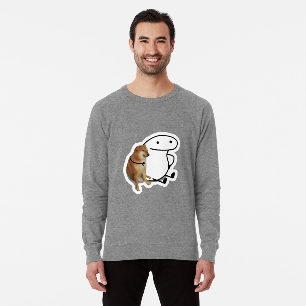 "deformed with cheems" Sticker by Deformitos | Redbubble