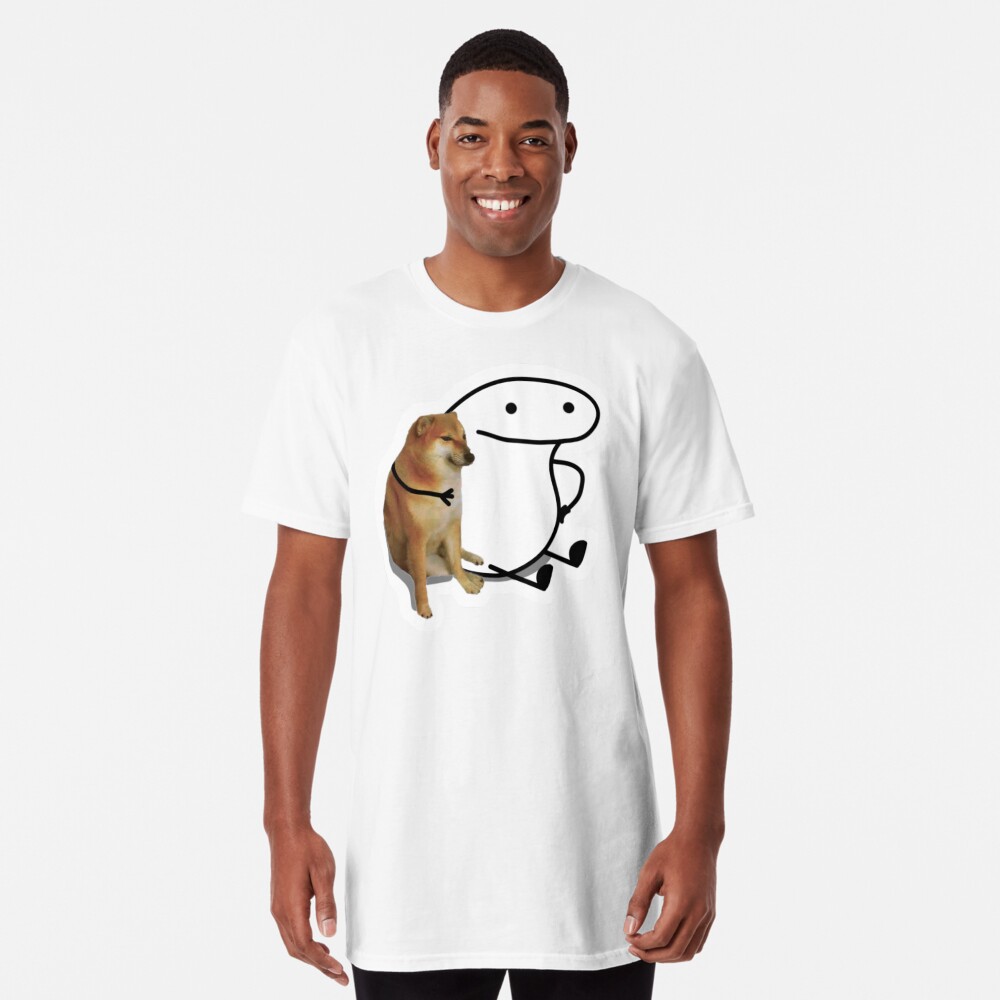 "deformed with cheems" Sticker by Deformitos | Redbubble