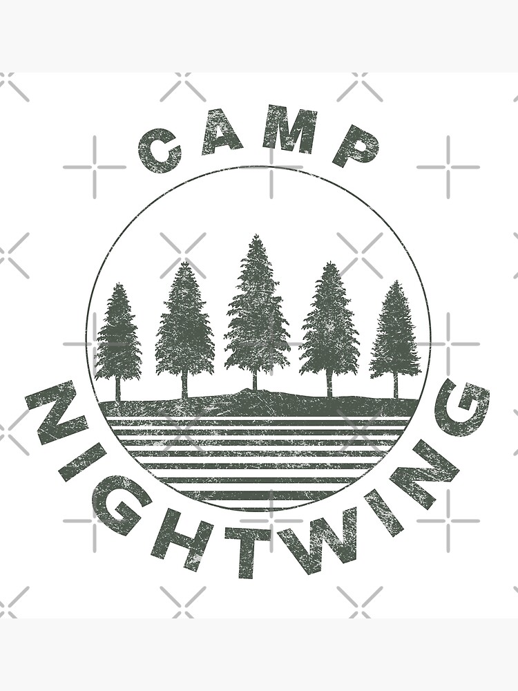"Camp Nightwing" Poster for Sale by Purakushi | Redbubble