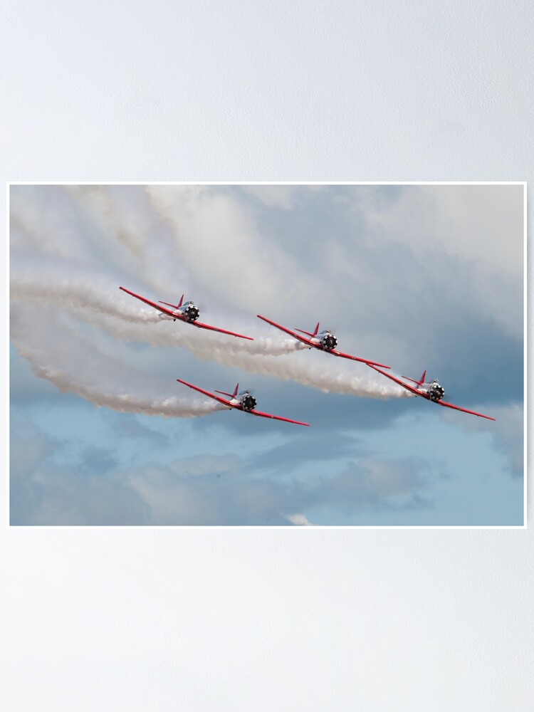 "The Aeroshell Aerobatic Team" Poster for Sale by RNicholas | Redbubble