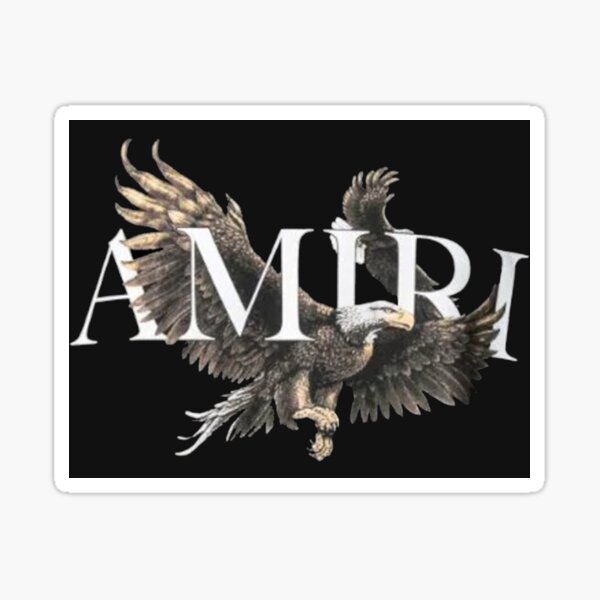 " AMIRI" Sticker for Sale by liamellkr | Redbubble