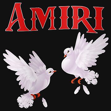 " AMIRI" Sticker for Sale by liamellkr | Redbubble