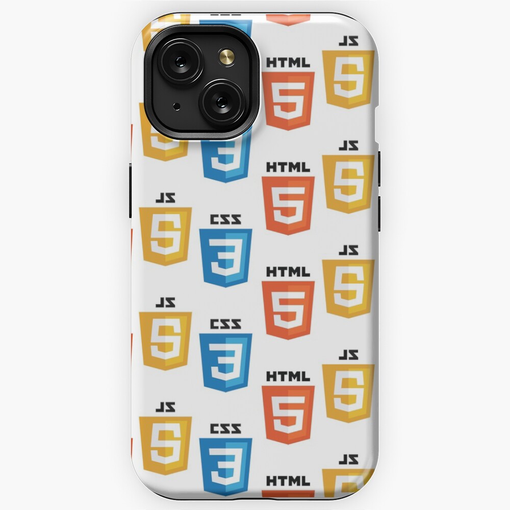 Essential Web Development Html Css Javascript Sticker For Sale By Kleversonk Redbubble