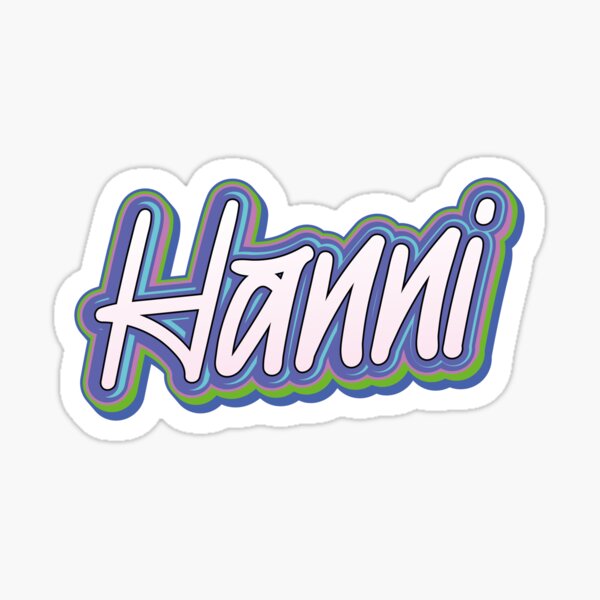 "New Jeans Newjeans Hanni name text typography bunnies tokki ...