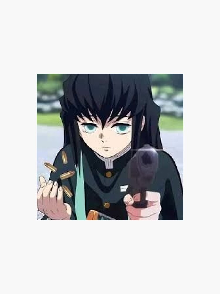 "Muichiro funny" Sticker for Sale by mentaljazzhands | Redbubble