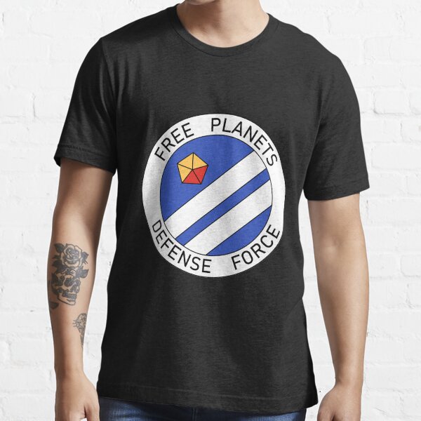 "Free Planets Defense Force insignia" T-shirt by supanerd01 | Redbubble