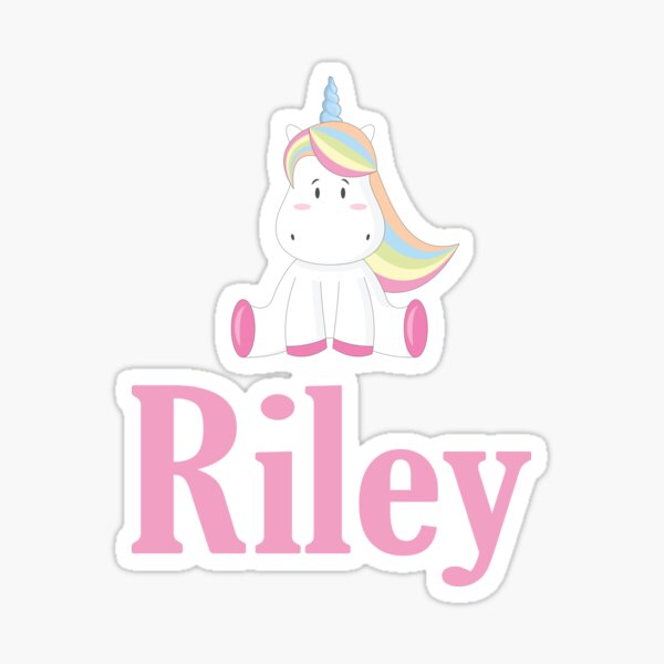 "Riley Unicorn" Sticker for Sale by ProjectX23 | Redbubble