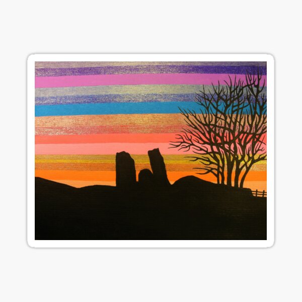 "Coldrum Chambered Longbarrow, Kent." Sticker for Sale by Bladup ...