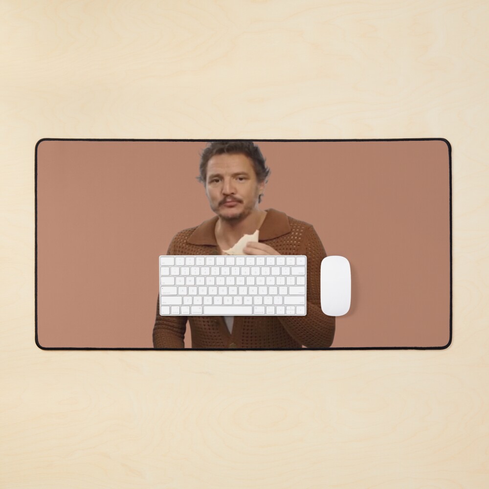 "Pedro Pascal Eating a Sandwich / Toast Meme" Poster for Sale by ...
