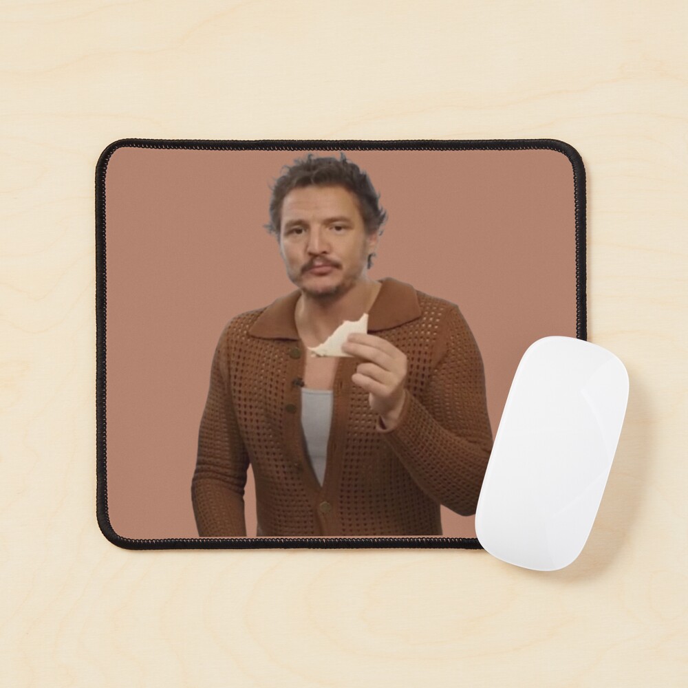 "Pedro Pascal Eating a Sandwich / Toast Meme" Poster for Sale by ...