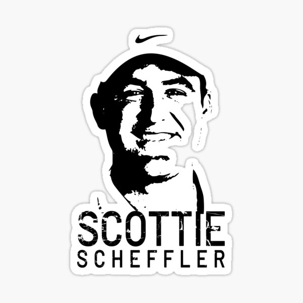 "Rising Star Scottie Scheffler" Sticker for Sale by Color-Lab | Redbubble