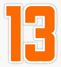 Número 13: Pegatinas | Redbubble