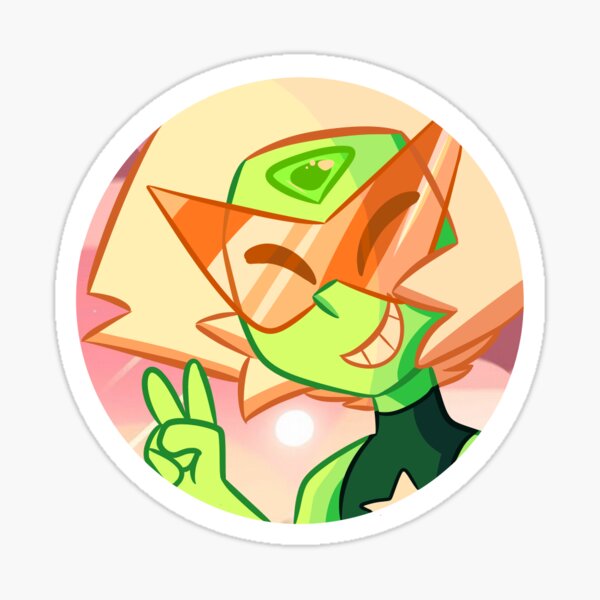 "Crystal Gem Peridot - Steven Universe" Sticker for Sale by ...