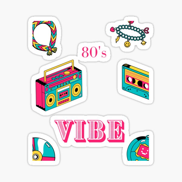 "80s Vibe 1980s Fashion Theme Party Outfit Eighties Costume Fitted T ...
