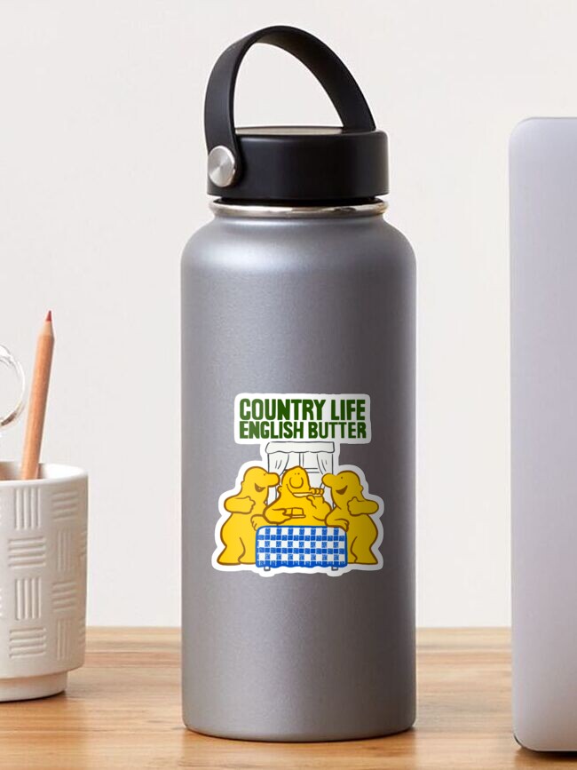 "80s Country Life Butter" Sticker for Sale by FunnehGacha | Redbubble