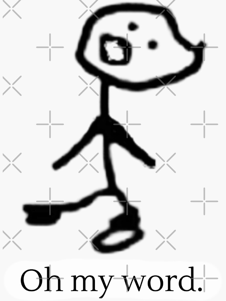 "Twitch Streamer Alysbyss Flappybob Emoji OMW Merch" Sticker for Sale ...