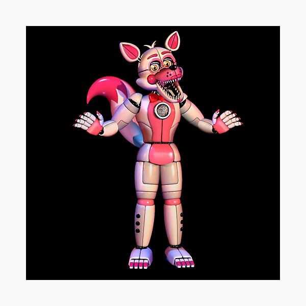 "Sticker Funtime Foxy SL Animatronics" Photographic Print for Sale by ...