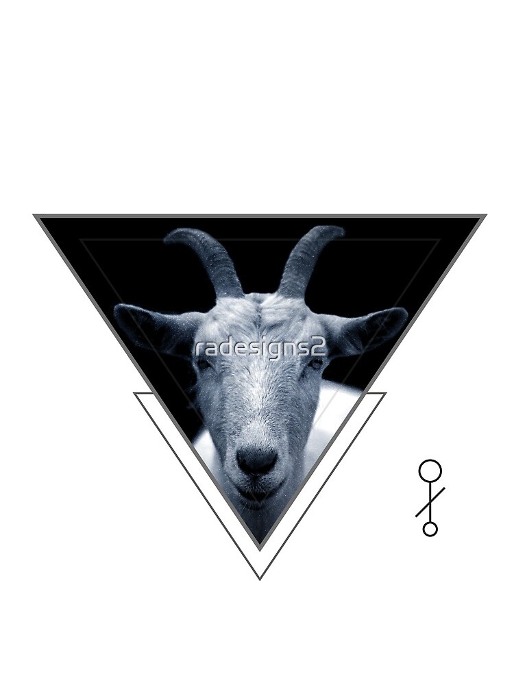 "Triangle Goat Sigil" Mini Skirt by radesigns2 | Redbubble
