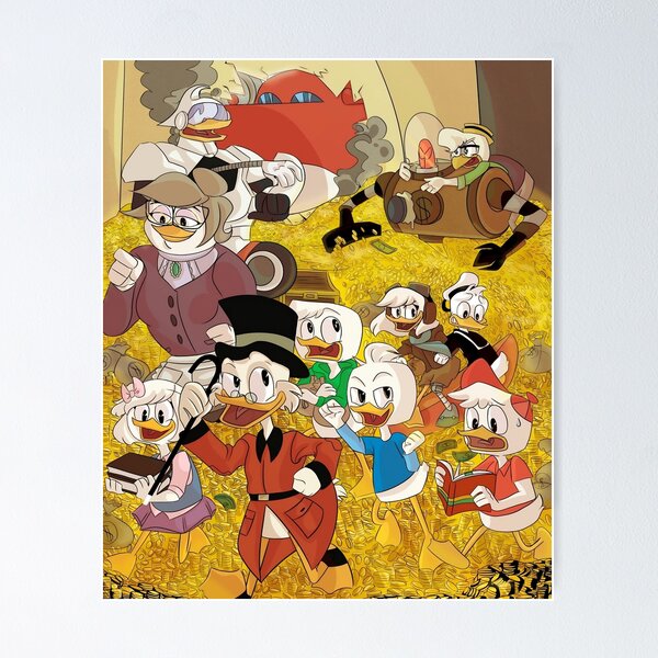 "ducktales" Poster for Sale by trimarchigou | Redbubble