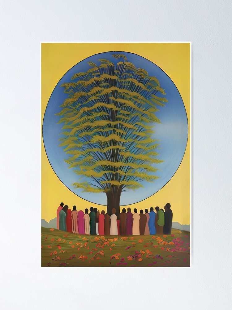 "Tree of Life Meaning of Origin Explained" Poster for Sale by ...