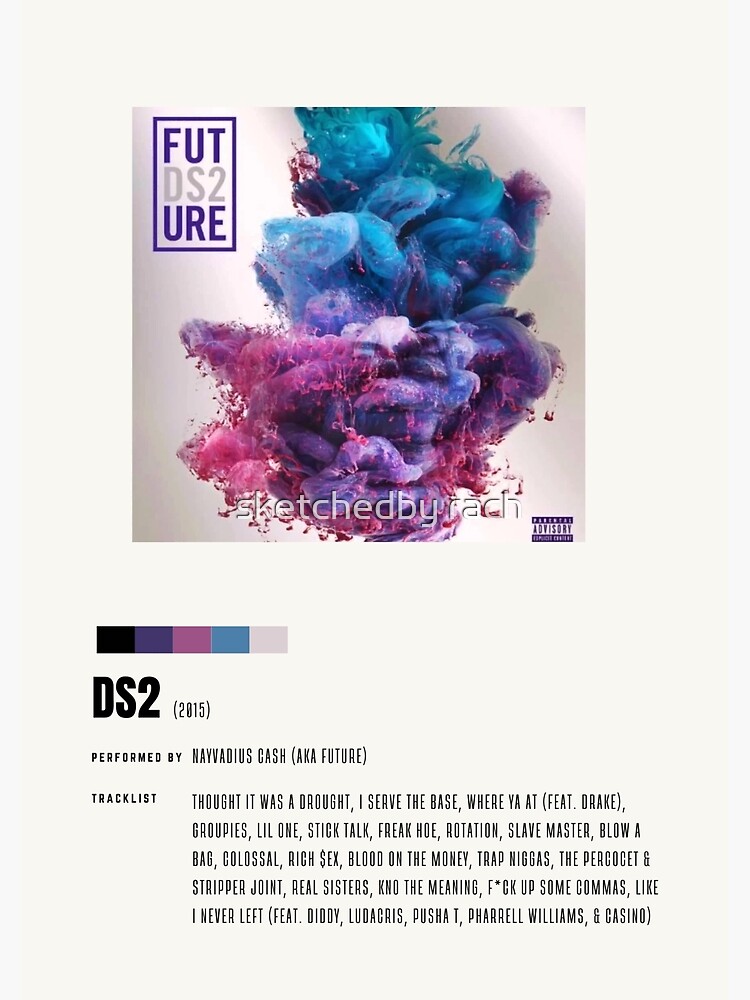 "DS2 by Future" Poster for Sale by sketchedby rach | Redbubble