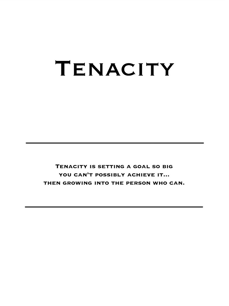 Tenacity Business Quotes