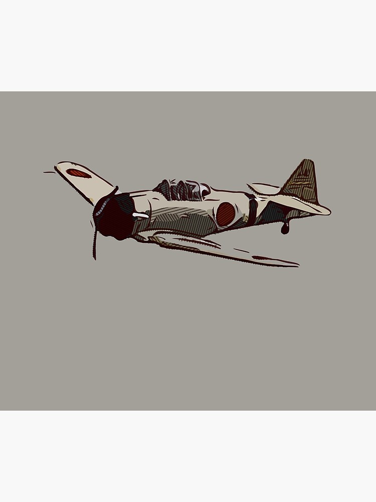 Póster «Zero Japanese Warbird - edición de comics» de Escarpatte ...