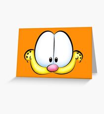 Garfield Greeting Cards | Redbubble