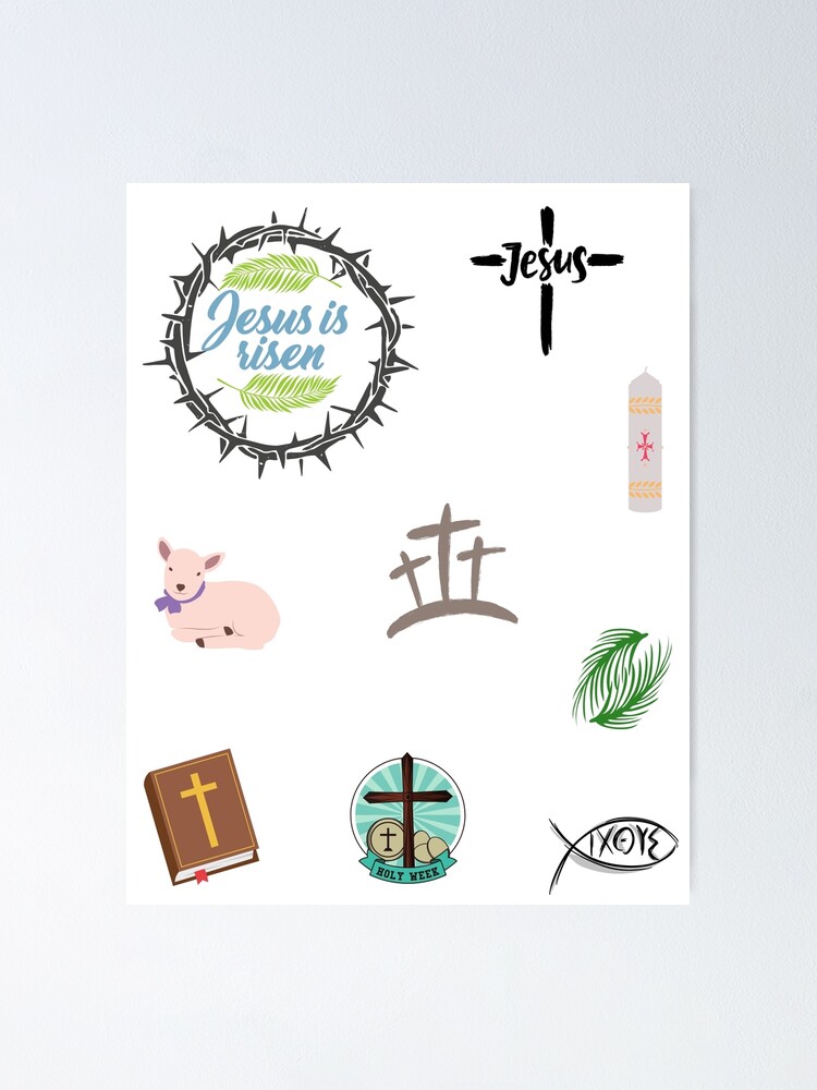 "Happy Palm Sunday Resurrection Pack, Celebrating Palm Sunday Holy Week ...