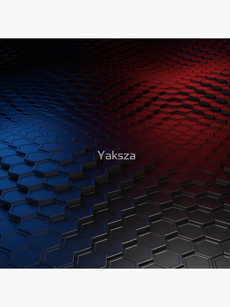 "3D Red Blue" Sticker for Sale by Yaksza | Redbubble