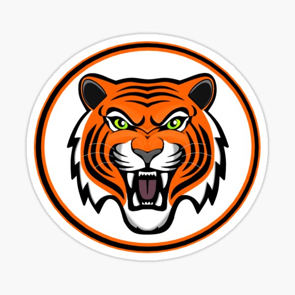 "Bengal Tiger Logo" Sticker for Sale by kq75 | Redbubble