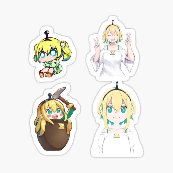 "Pikamee Amano, vtuber" Sticker for Sale by Bubble Red Store ⭐⭐⭐⭐⭐ ...