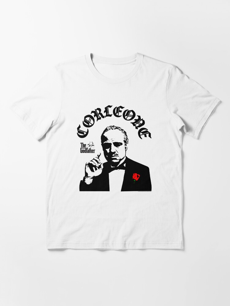 "The Godfather Vito Corleone Stencil Poster" Essential T-Shirt for Sale ...