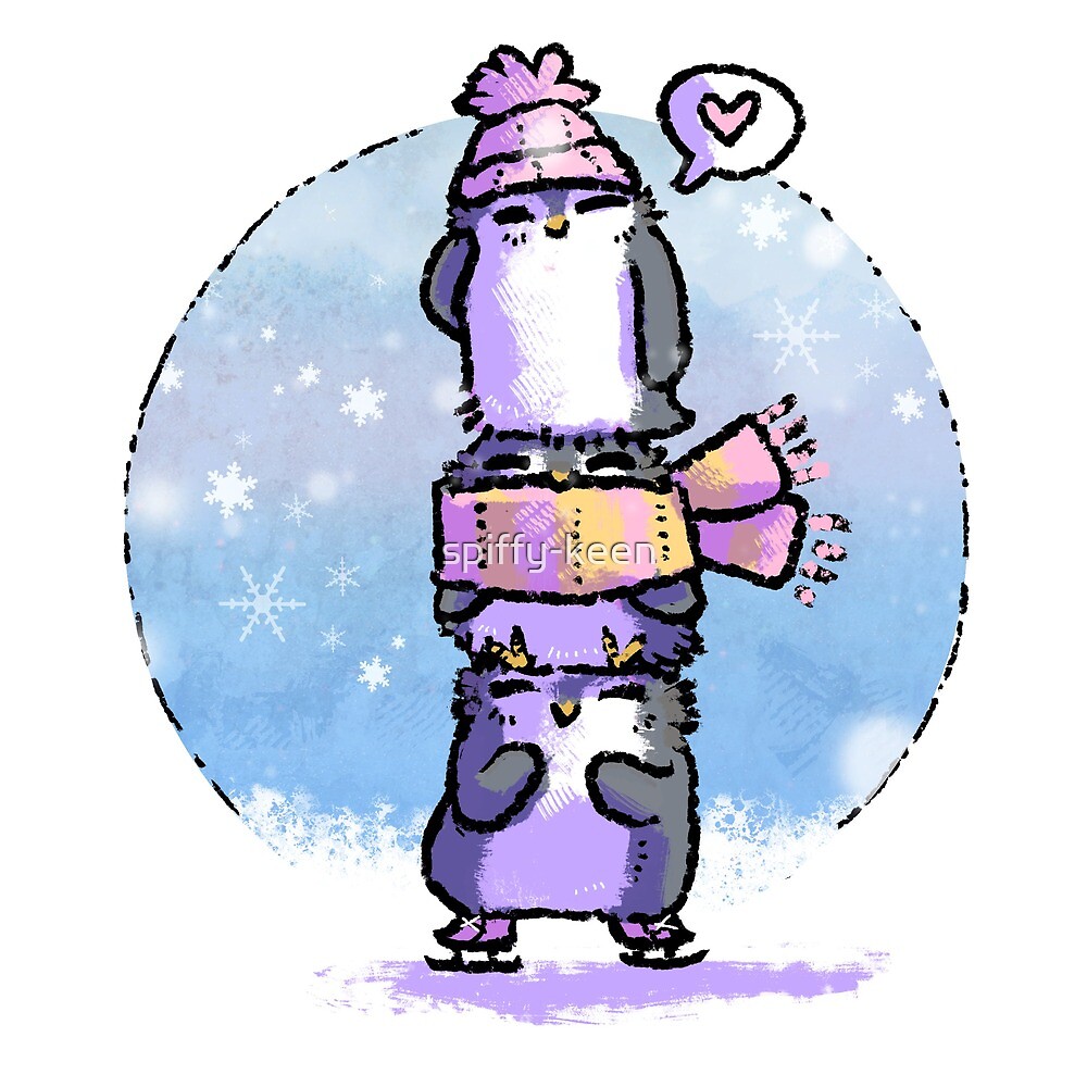 "Penguin Stack" by spiffy-keen | Redbubble
