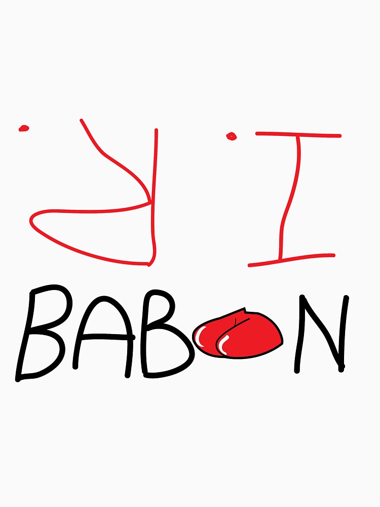 "I R Baboon" T-shirt by money4yeezys | Redbubble | i r t-shirts - ir t ...