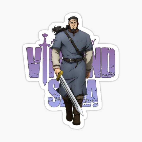 "Thors - Vinland saga" Sticker for Sale by Harukuradesu0 | Redbubble