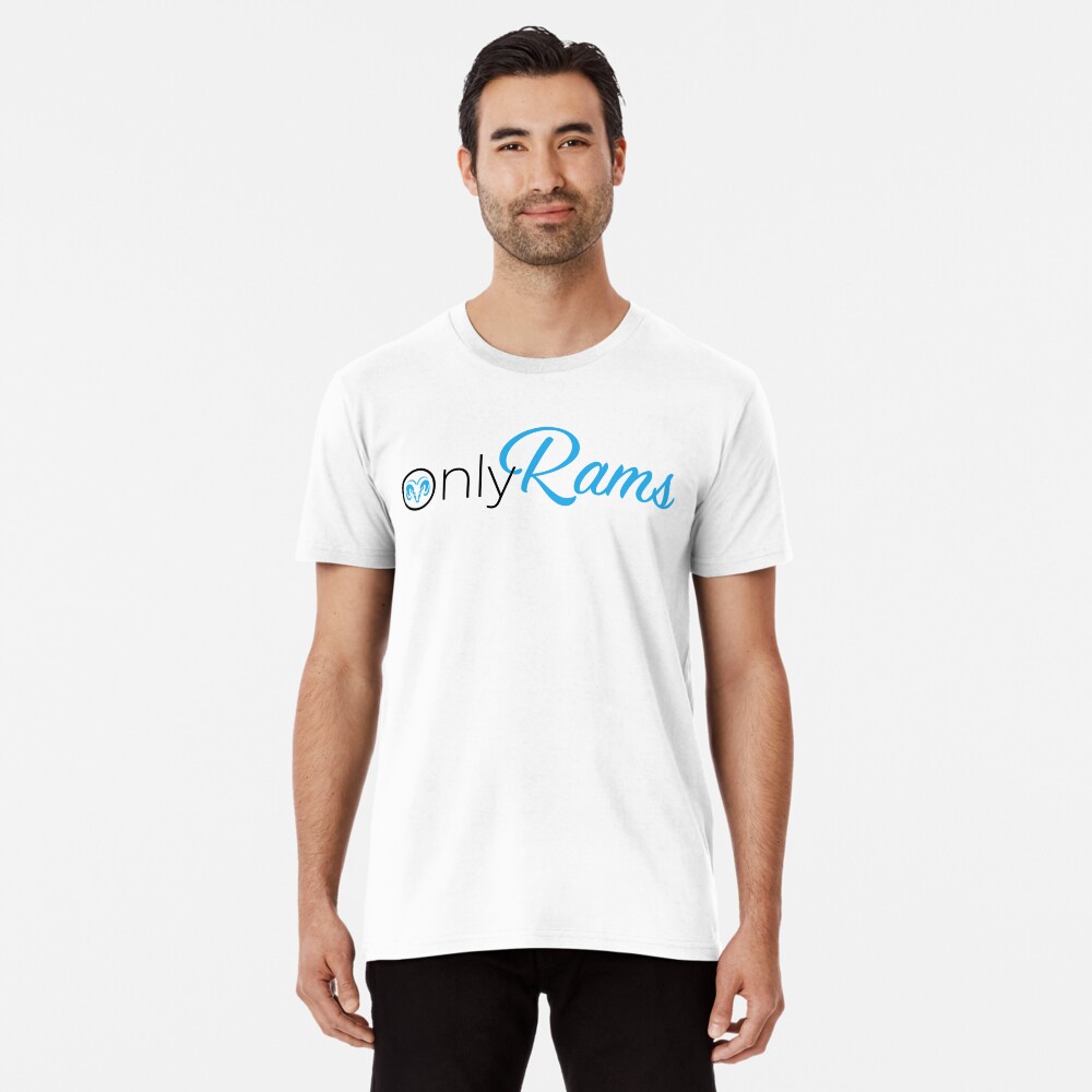 "Only Rams" Sticker for Sale by KatherineNj | Redbubble