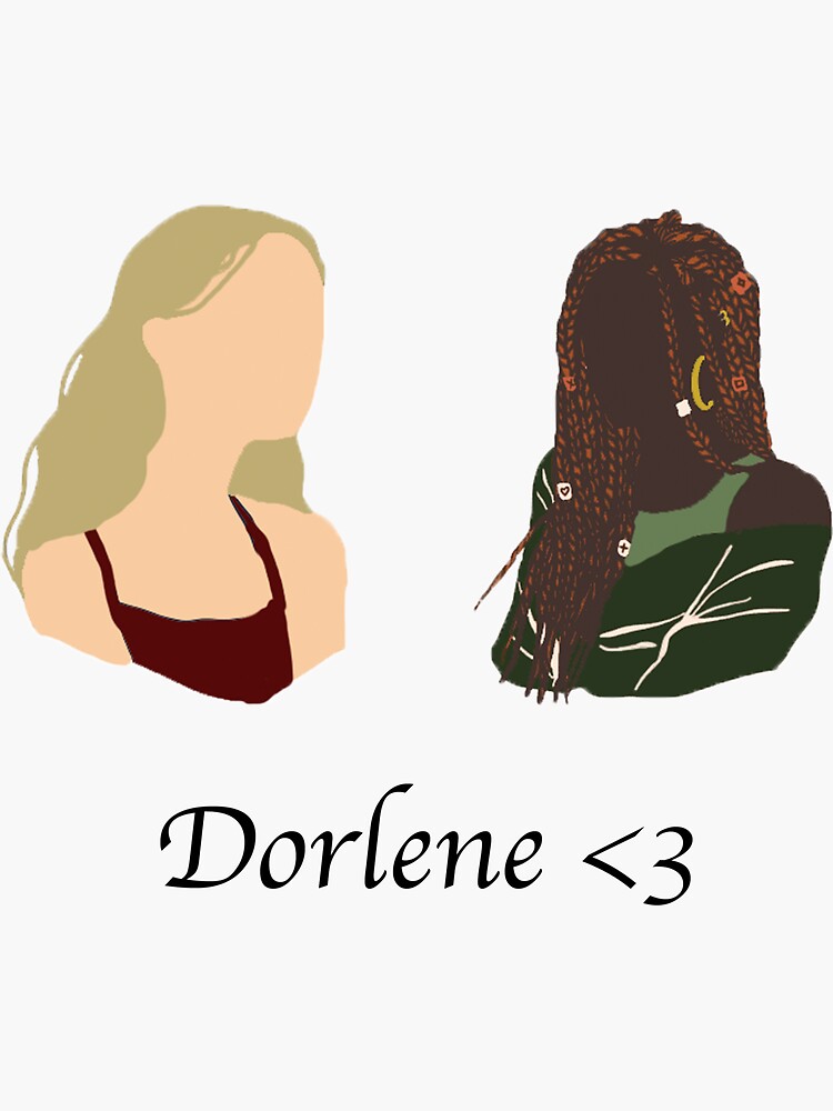 "Dorlene " Sticker for Sale by ThePureAudacity | Redbubble