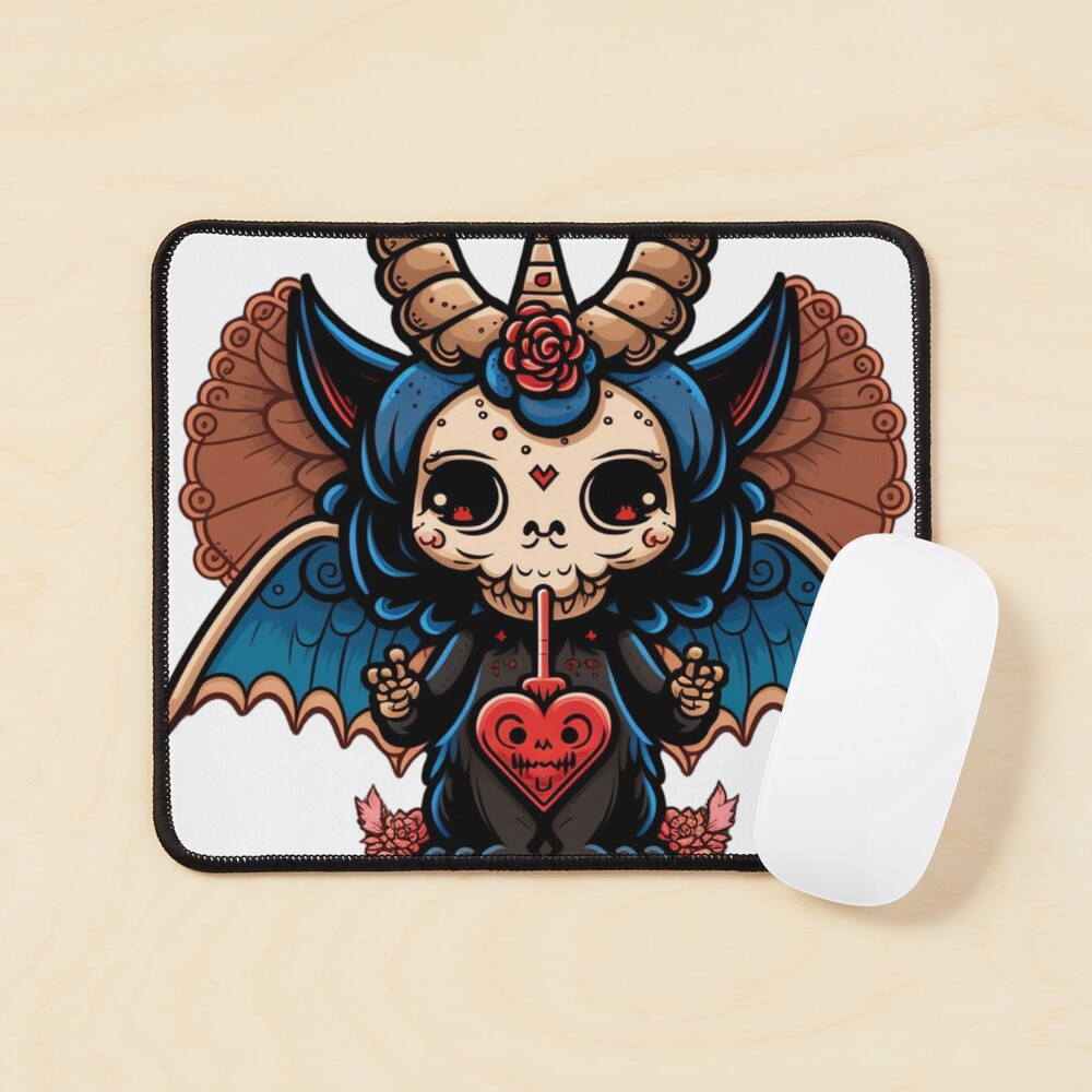 "Cute Baphomet Cartoon | Digital Art | Baphomet Art | Baby Baphomet Art ...