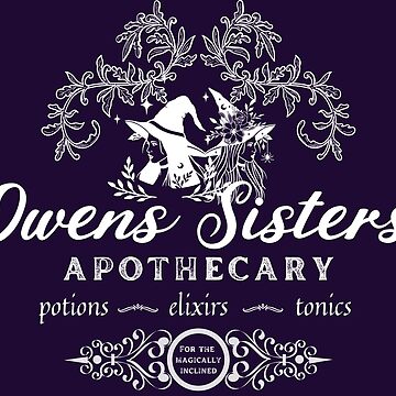 "Practical Magic Owens Sisters Apothecary" Sticker for Sale by ...