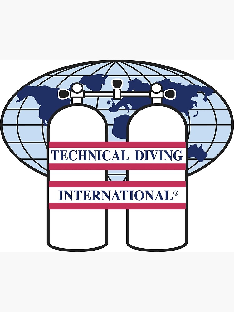"Technical Diving International (TDI)- TDI Original Logo Merch" Poster ...