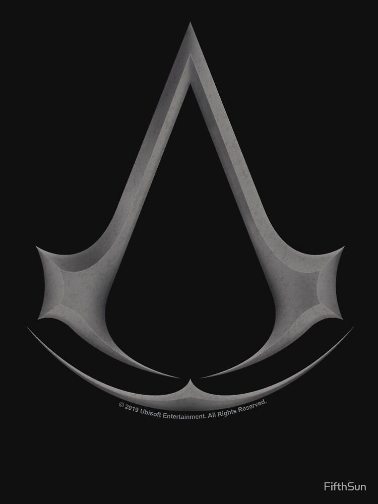 "Assassin's Creed 3D Grey Logo" T-shirt for Sale by FifthSun ...