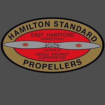 "Hamilton Standard Logo Reproduction" Sticker for Sale by warbirdwear ...
