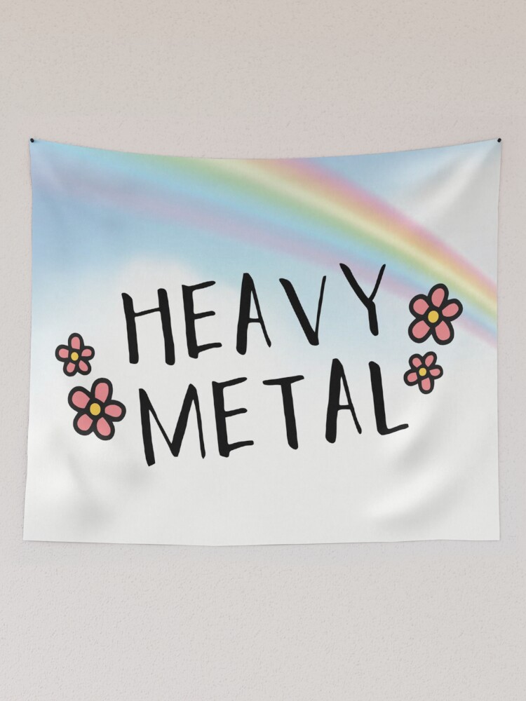 "HEAVY METAL" Tapestry for Sale by BobbyG305 | Redbubble