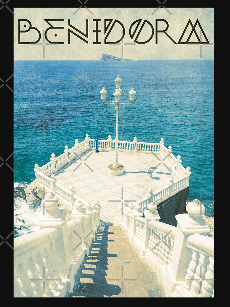 "La isla de Benidorm" T-shirt for Sale by jackleeson | Redbubble ...