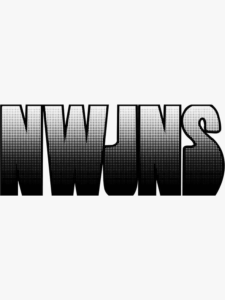 "NewJeans Logo (Black)" Sticker for Sale by jpgreg | Redbubble