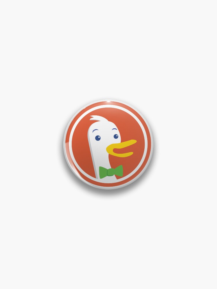 "Duck Duck Go" Pin for Sale by Toothbrushh | Redbubble